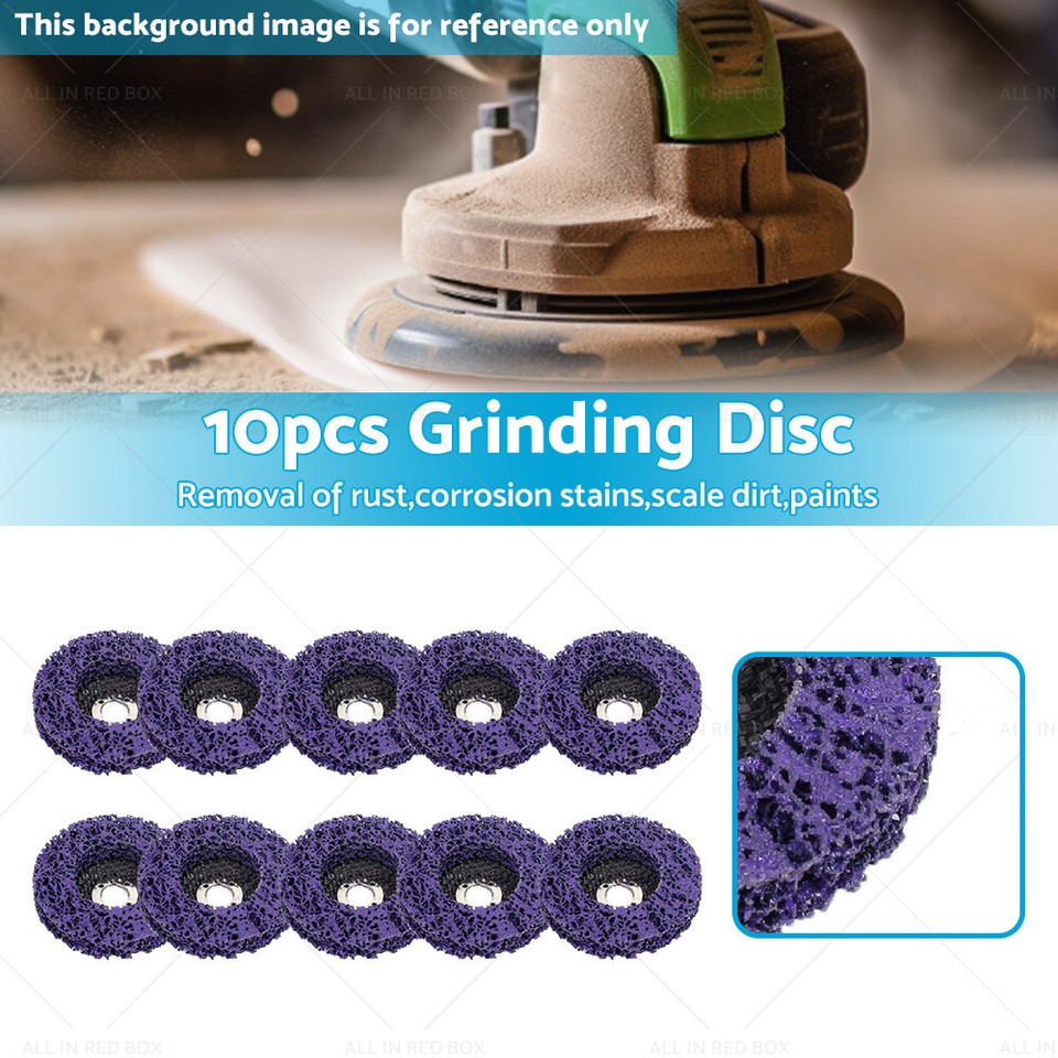 Poly Strip Disc 10PCS Paint Eater Disc 4'' Stripping Wheel Grinder ...