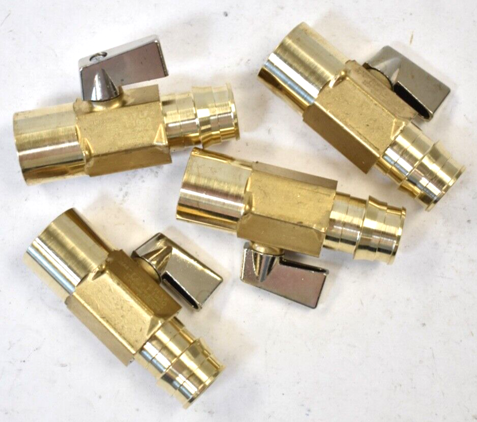 Uponor ProPe/4" Brass Standard Port F1960 200# Ball Valve 3795469 for ...