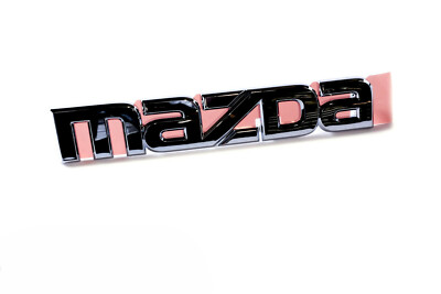 2011-2014 Mazda 2 Rear Lift Gate Chrome "MAZDA" Nameplate Emblem OEM ...