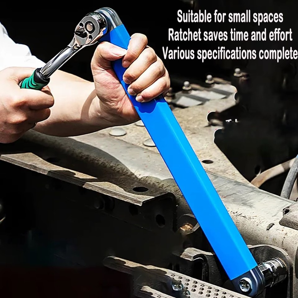 Pro Zero Offsset Extension Wrench Tight Reach Extention Wrench Set 1/2 ...