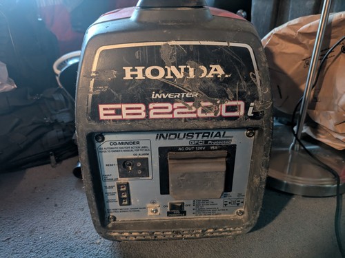Honda Inverter Generator, 2200 Surge Watts, 1800 Rated Watts, Model ...