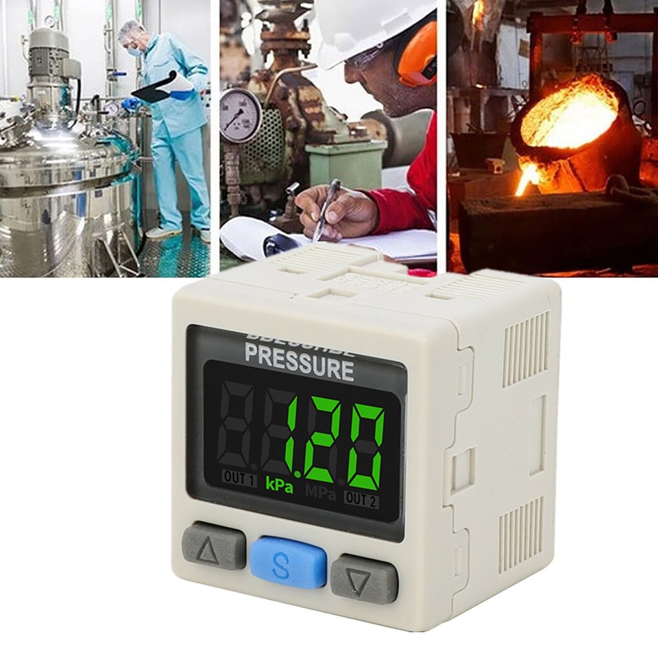 Reliable Digital Pressure Switch Pneumatic Vacuum Digital Controller ...