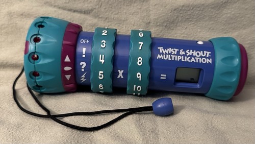 Vintage 1998 Leap Frog Twist & Shout Multiplication Learning Math Game ...