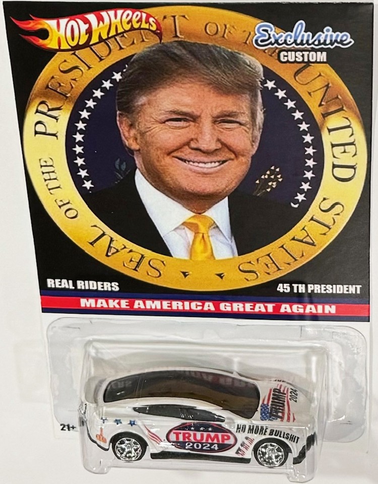 FORD CUSTOM Hot Wheels PRESIDENT TRUMP w/RR - Pick 1 | eBay