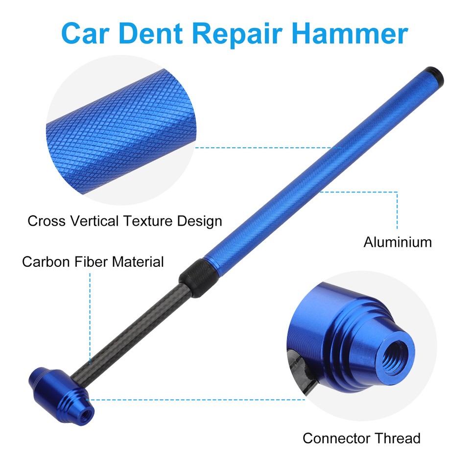 Retractable Car Dent Repair Tool Paintless Dent Tap Down Removal Hammer ...
