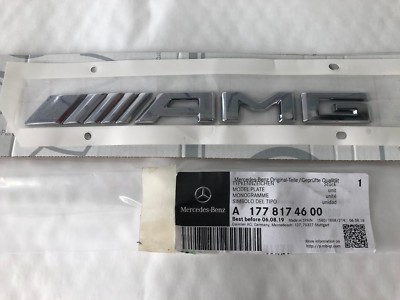 NEW Genuine Mercedes-Benz W177 A-Class AMG Boot Lid Decal Badge ...