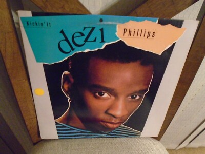Dezi Phillips Kickin' It LP 1989 Tabu Records EX [NEW Jack Swing Soul ...