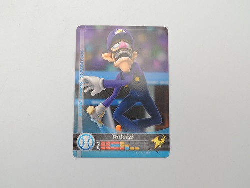 Carte Amiibo Mario SportS Super Stars - Waluigi Baseball - Amiibo ...