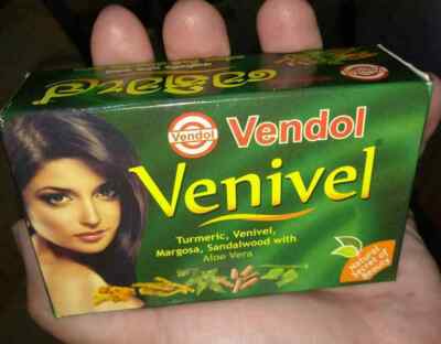 VENDOL VENIVEL SOAP Herbal Ayurvedic Beauty Soap 80g - NATURAL Soaps ...