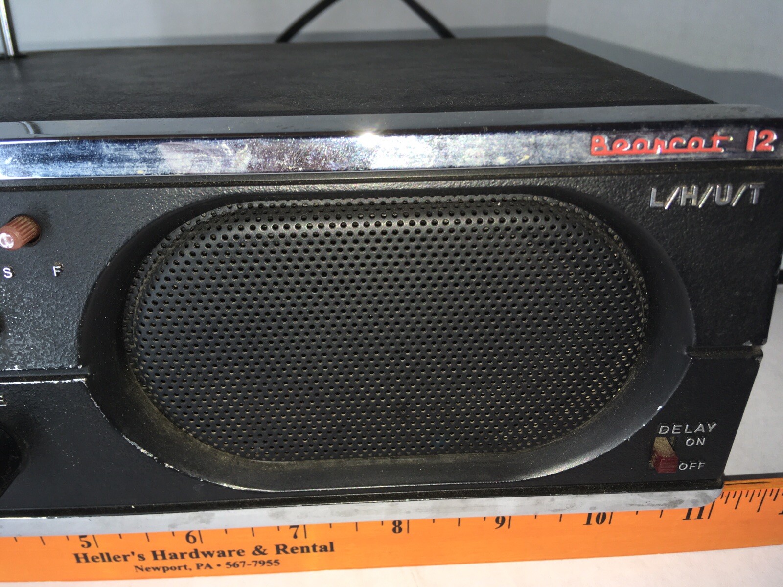 Electra BC-12 Bearcat 12 L/H/U/T 10 Channel Scanner Fire Police Scanner ...