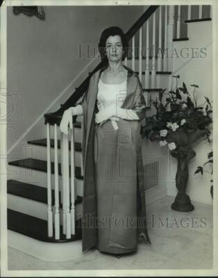 1963 Press Photo Mrs. Albert Brewer, wife of politician, Decatur ...