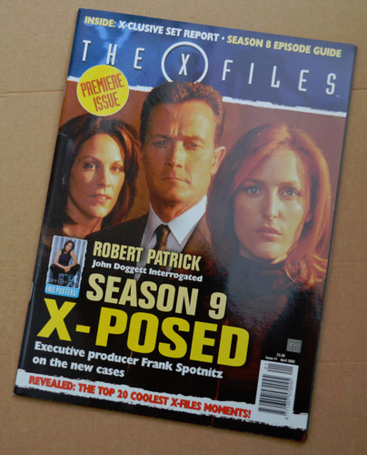 The X Files Magazine Premiere Issue 1 April 2002 Titan UK Edition ...
