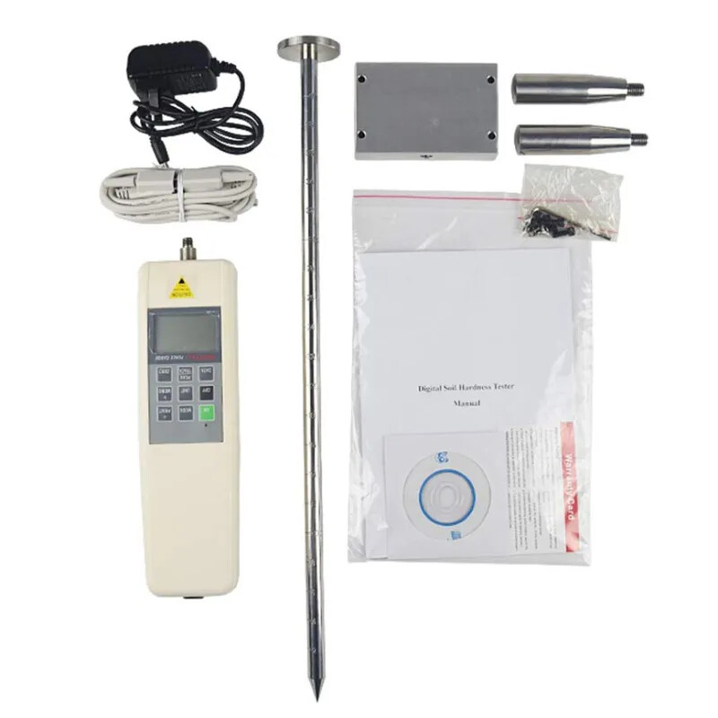 Digital Soil Hardness Tester Compaction Meter with Gravity Acceleration ...