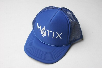 Matix Deathcard Hat (Blue) SP082119 | eBay