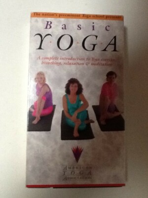 Basic Yoga A Complete Introduction to Yoga VHS tape | eBay