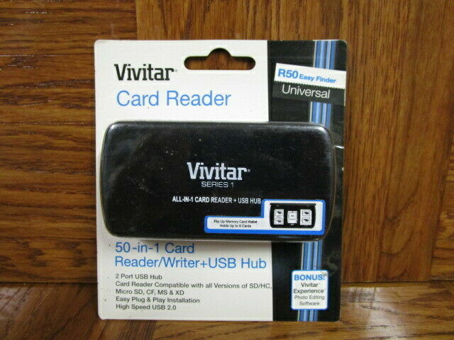 Vivitar 50 in 1 Card Reader/writer USB Hub for sale online | eBay