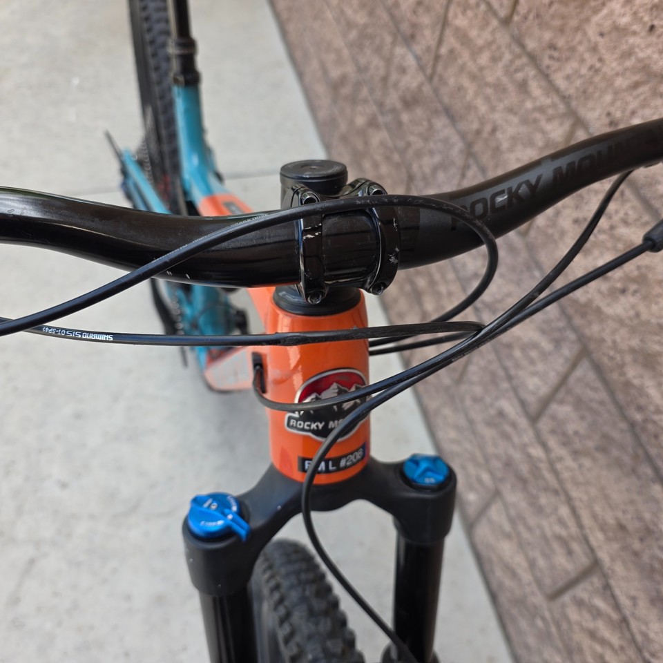 2023 Rocky Mountain Instinct A50 29" wheels Large #208 Blu/Oran Alloy ...