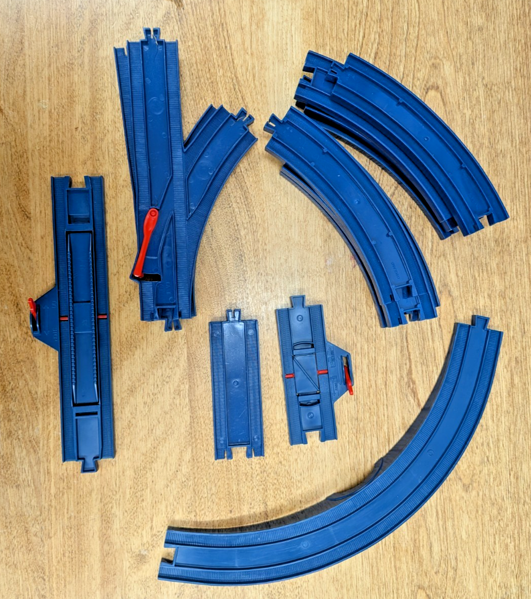 HTF Vintage 80s TOMY TRAIN 1 Starter Train Set 1988 - Works! Read ...