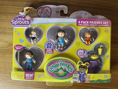 Cabbage Patch Kids LITTLE SPROUTS 8 Friends Set Mini Play Figures | eBay