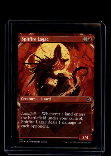 MTG Spitfire Lagac (Showcase) #302 Common Zendikar Rising | eBay