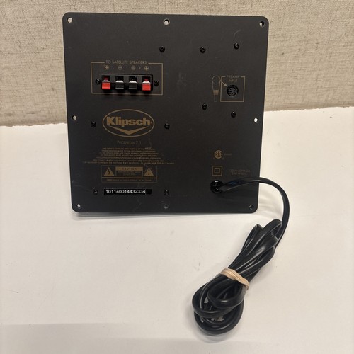 AMPLIFIER Klipsch 2.1 ProMedia Subwoofer Speaker Amp Replacement Only | eBay