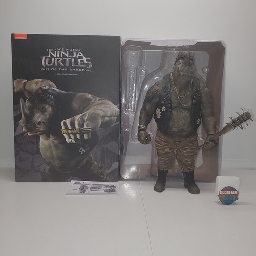 Tmnt Threezero Rocksteady 1/6 scale figure ninja turtles out of the ...