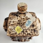 Empty Liquor Bottle Decanter Aztec Mayan God Brown Ceramic Mexico ...