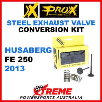 ProX Husaberg FE250 250FE 2013 Steel Exhaust Valve & Spring Upgrade Kit ...