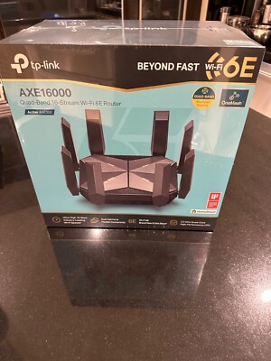 TP-Link AXE16000 Quad-Band Wi-Fi 6E Router | eBay
