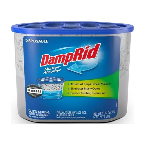 DampRid Moisture Absorber with Activated Charcoal for Boats & RVs 18 oz ...