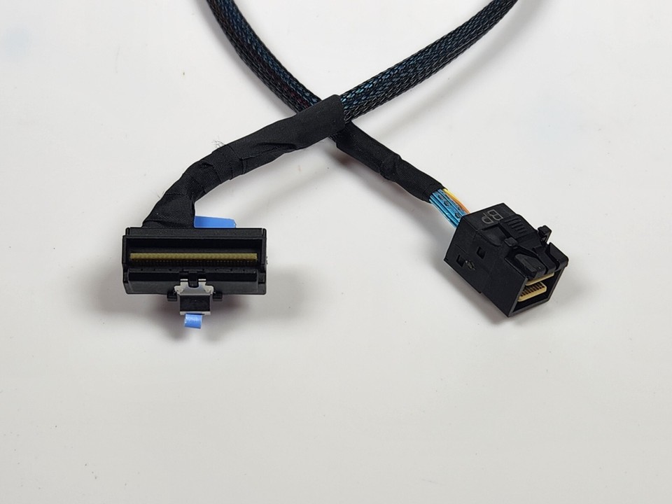 Dell PowerEdge R440 SAS Cable 4x 3.5 Backplane to PCIe PERC H350 H750 ...