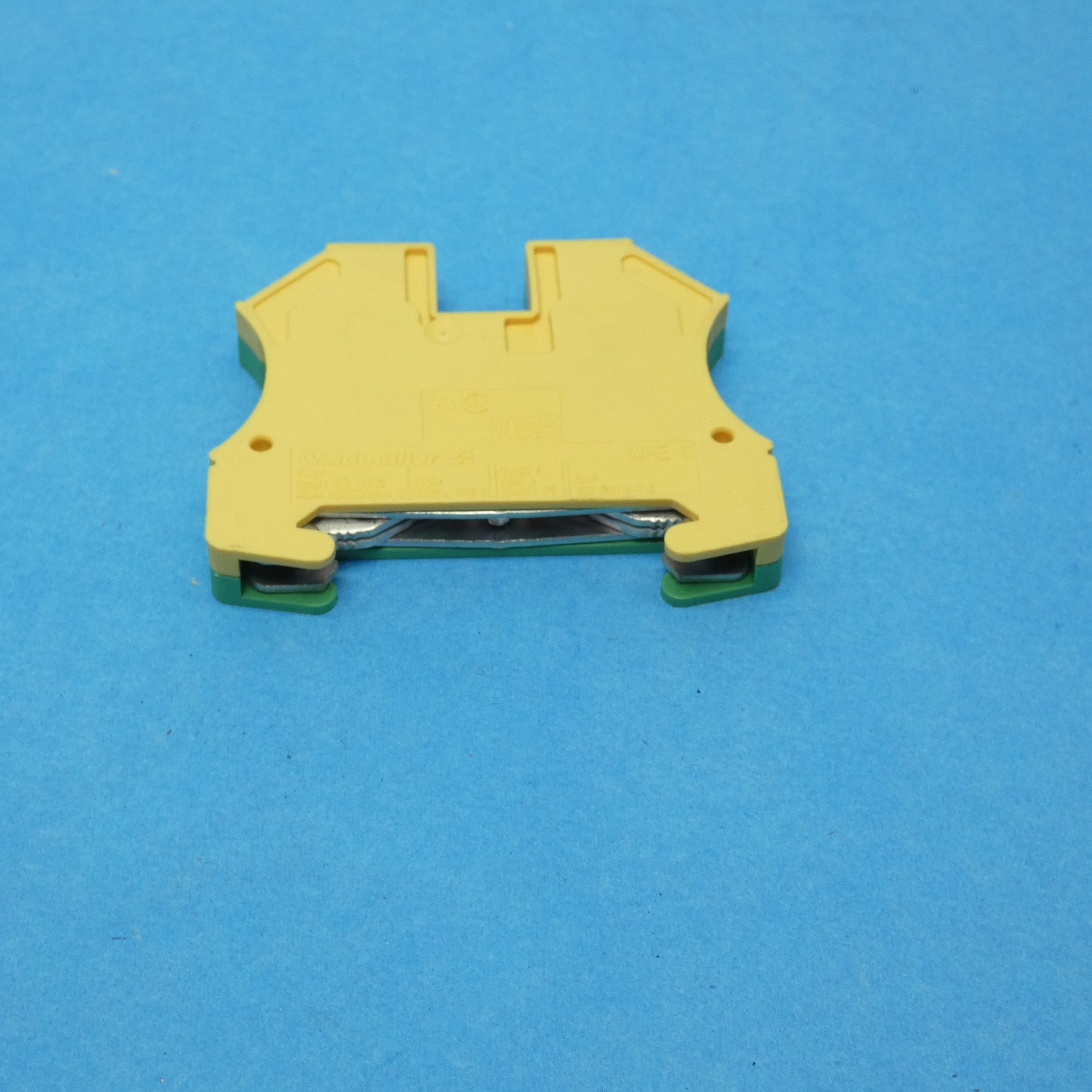Weidmuller WPE6 PE Grounding Terminal Block 1 Circuit #20-#8 AWG | eBay
