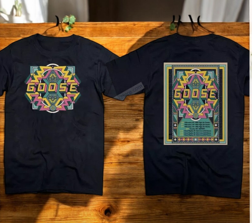 Goose Band Winter Tour 2025 Concert T-Shirt | eBay