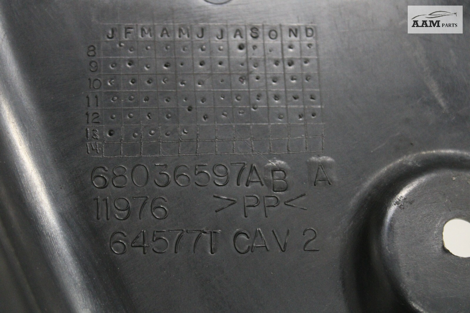 Ram 68036597AB Front Rearward Fender Liner Extension for sale online | eBay