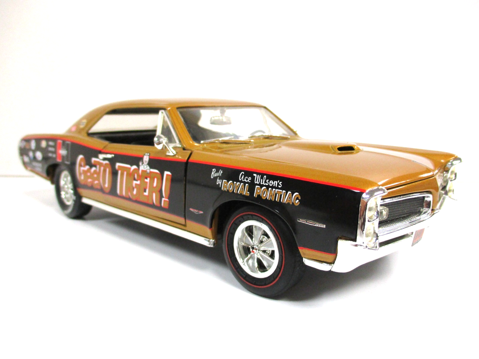 ERTL - AMERICAN MUSCLE - HURST 1966 PONTIAC GeeTO TIGER GTO DRAG CAR ...