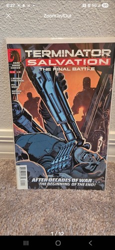 Terminator Salvation: The Final Battle Comic Book 1-12 Bagged And ...