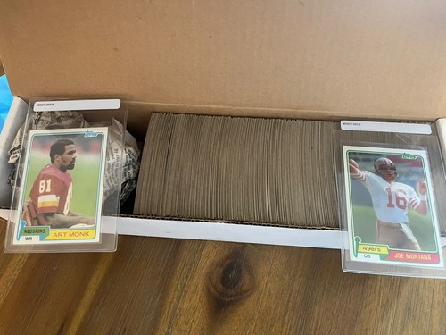 1981 Topps Football Complete Set 1-528 (EX) | eBay