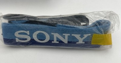 Camera Lanyard By Sony Blue Color Striped Lanyard Neck Strap | eBay