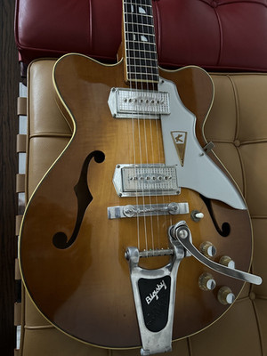 Kay Jazz II guitar 1960-2 Kelvinator HS, OHSC very fine | eBay