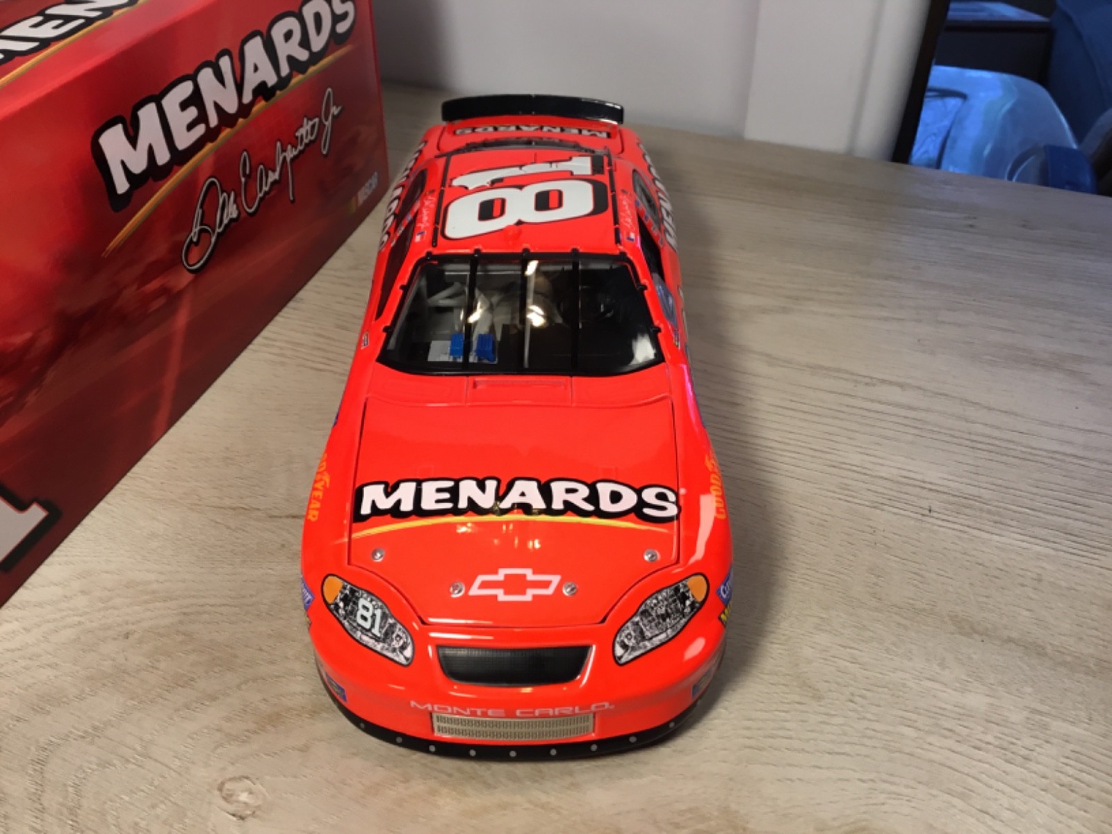 XRARE 1:24 Dale Earnhardt Jr #81 ORANGE MENARDS 2005 DieCast NASCAR 1 ...