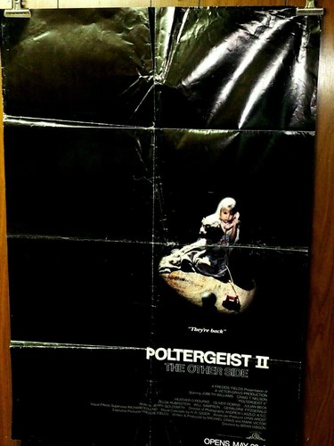 Poltergeist II the other Side 1986 MGM/UA Pictures folded one sheet ...