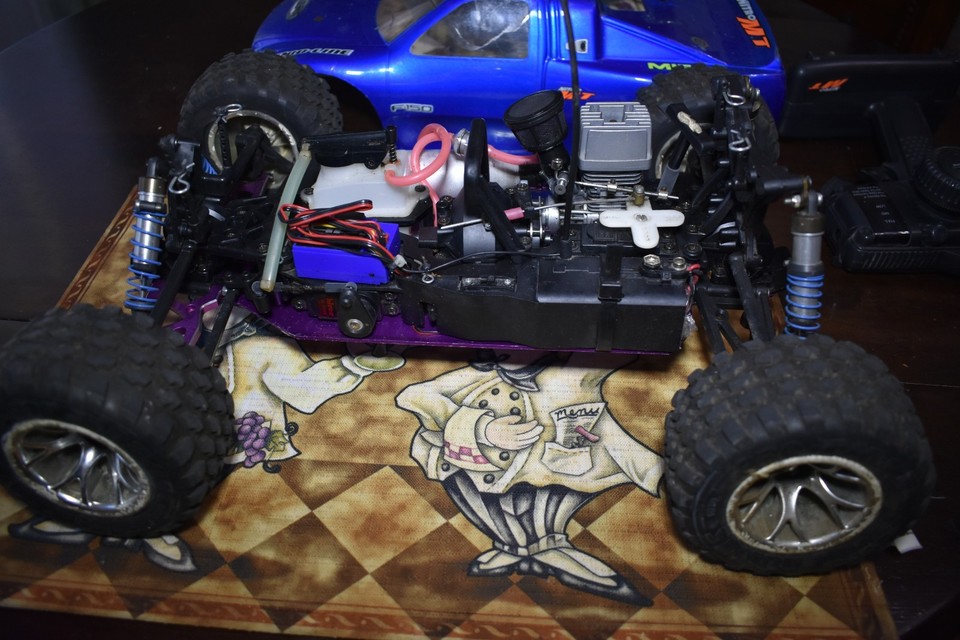 HPI Racing R/C Nitro RS4 MT 1/10 4wd Monster Truck RS4MT Extra Parts ...
