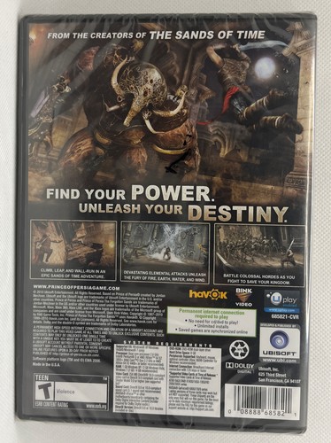 🔥 Prince of Persia: The Forgotten Sands (PC DVD-ROM, 2010, Ubisoft) New ...