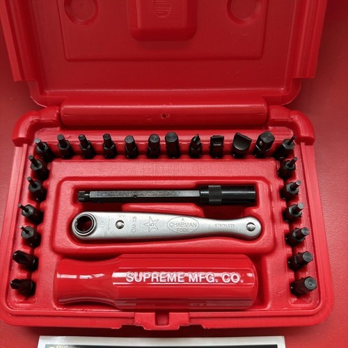 Supreme Chapman 19AW 2019 Screwdriver Set Tools Top mint | eBay