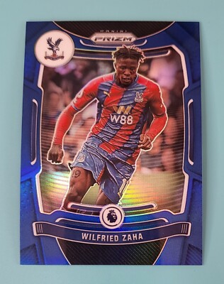2021-22 Panini Prizm - Wilfried Zaha - Blue Prizm /340 | eBay