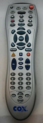 Genuine COX Cable Box TV DVR Remote Control RC1675604/03 URC 7820BBP1 ...