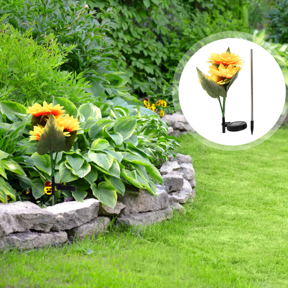 Flower Garden Stake Solar Light Buy Solar Stake Lights Pack Of 2: