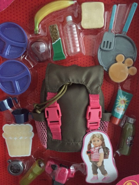 Our Generation What a Trek Hiking Set for 18" Dolls Backpack Fast Ship ...