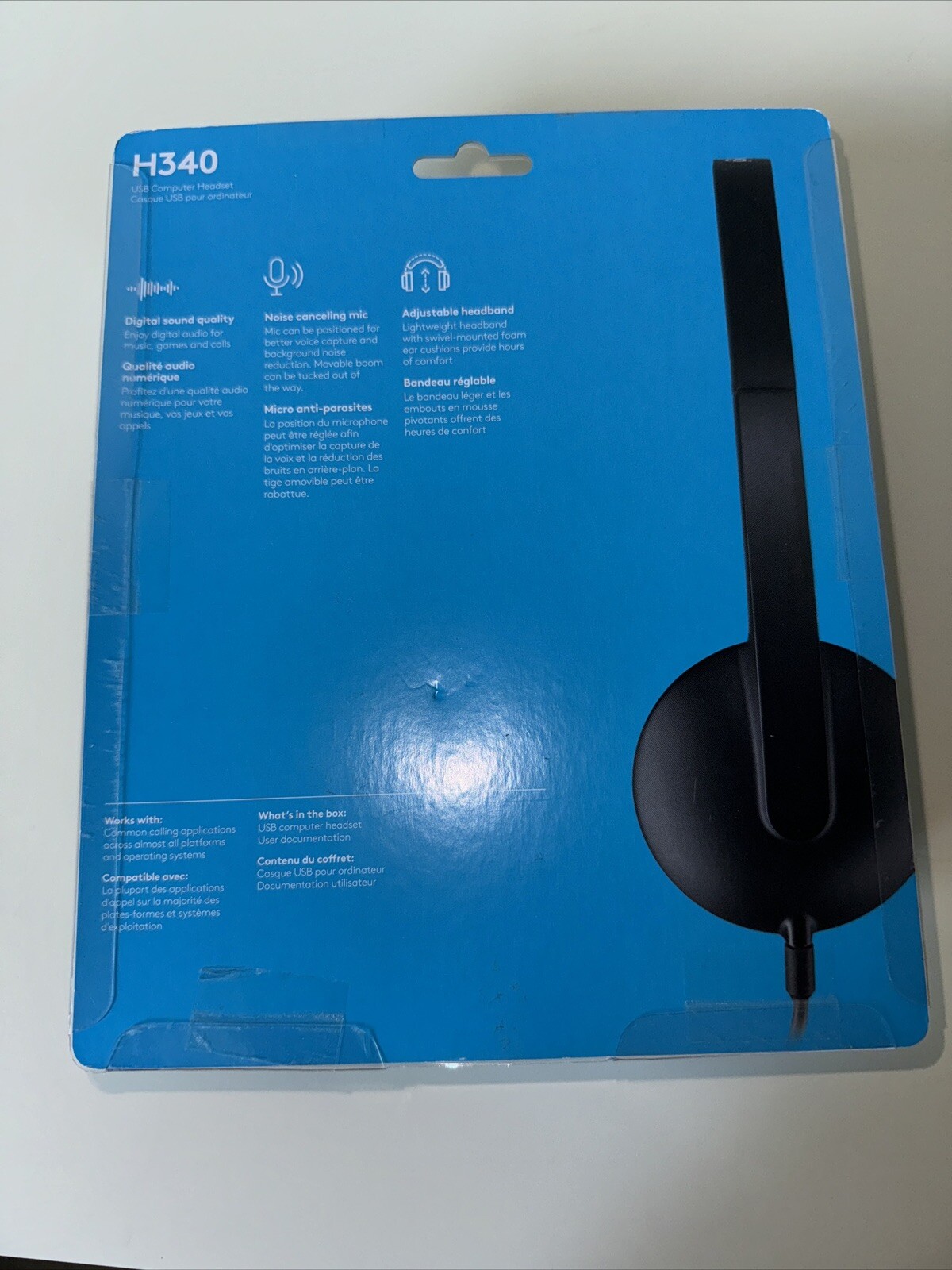 Logitech H340 Black Headset for sale online | eBay