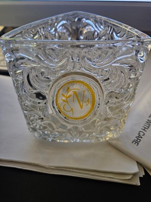 Avon Vintage Avon Triangular Pressed Glass Vase 4.5 Inches Tall ...